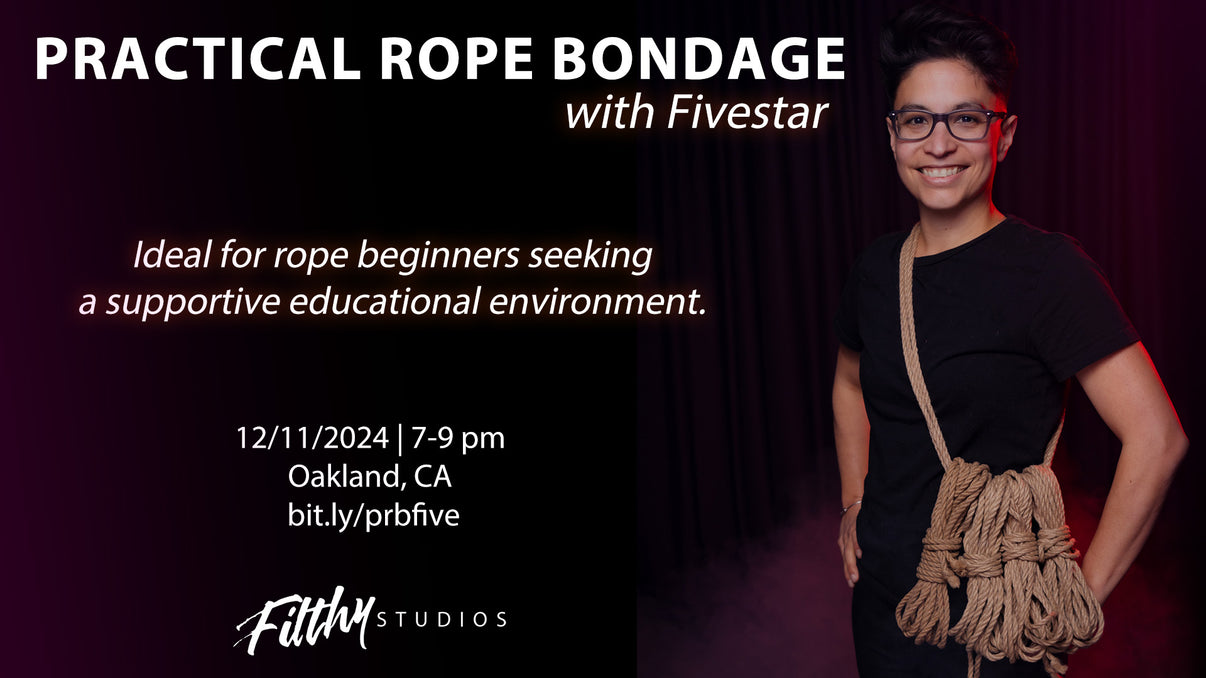 Practical Rope Bondage with Fivestar – Filthy Studios