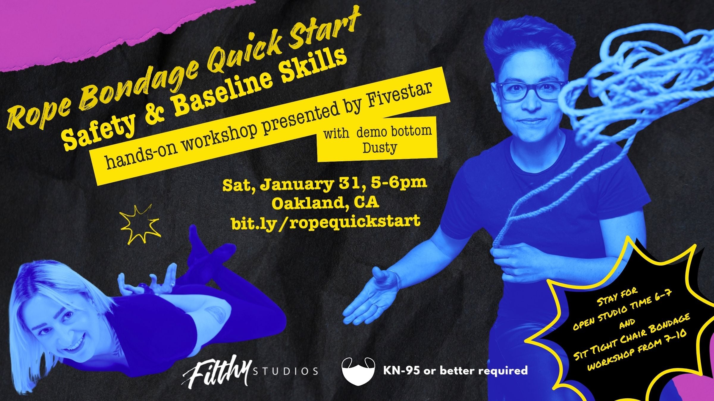 Rope Bondage Quick Start: Safety & Baseline Skills – Filthy Studios